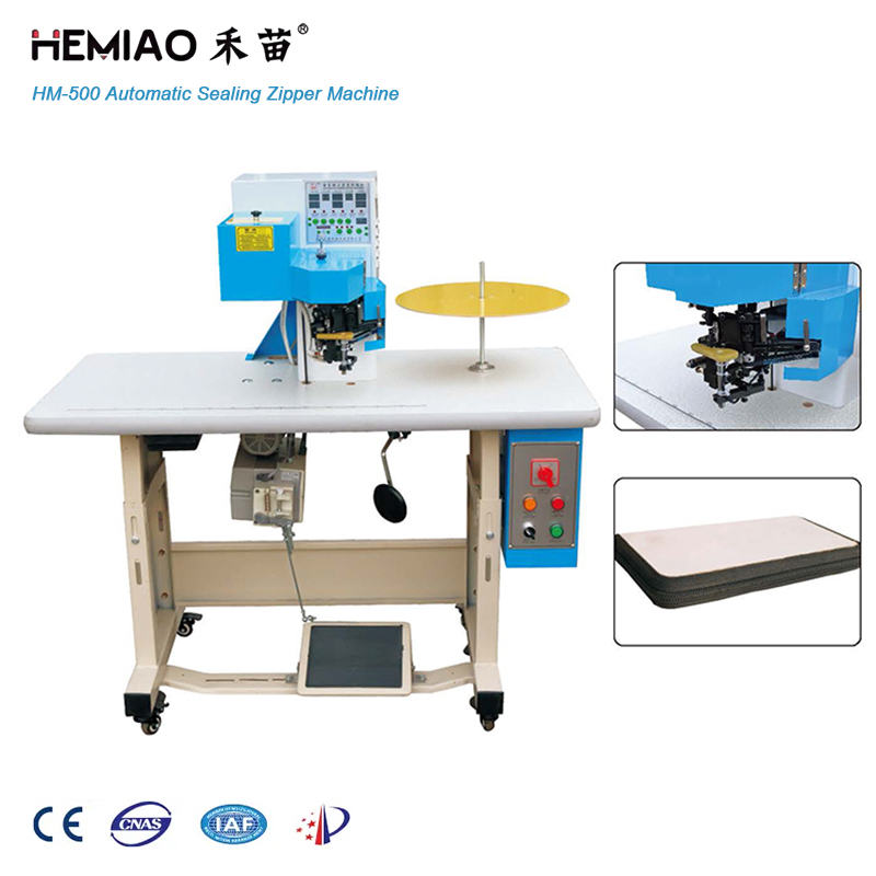 China HM-500 Automatic Sealing Zipper Machine Factory and Manufacturer ...