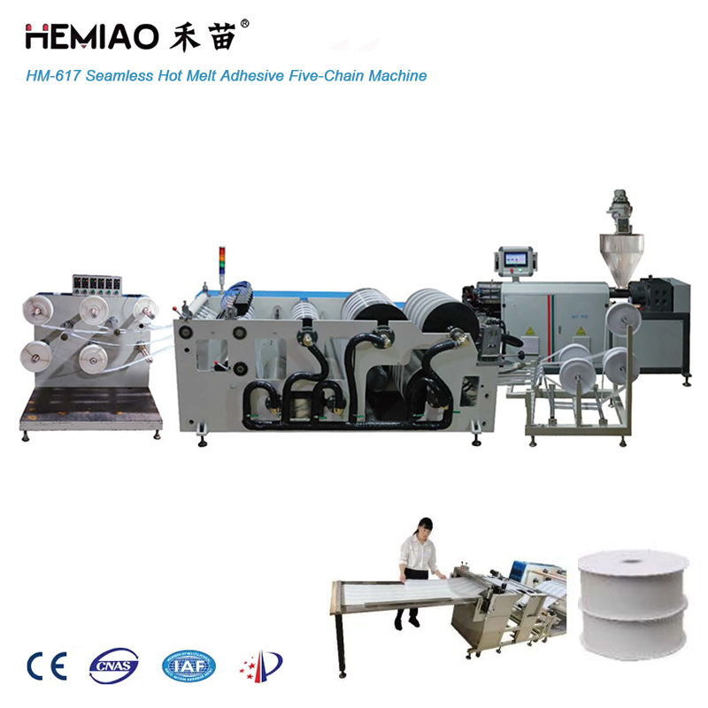 China HM-617 Seamless Hot Melt Adhesive Five-Chain Machine Factory and ...