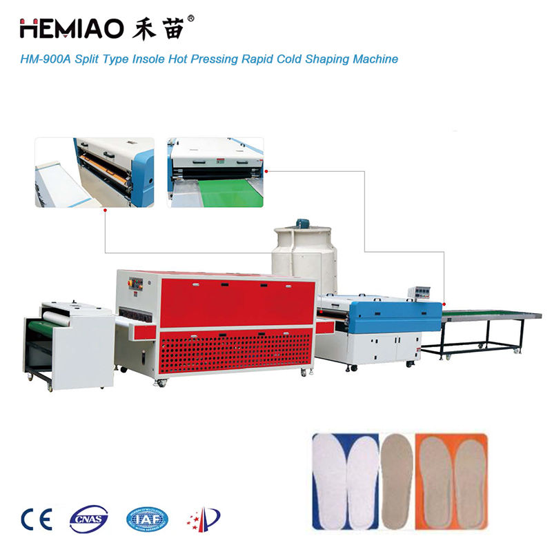 China HM-900A Split Type Insole Hot Pressing Rapid Cold Shaping Machine ...